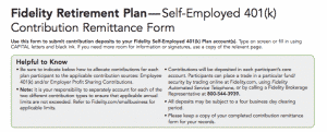 Fidelity Solo 401k: A Step By Step Guide To Setting Up Your Self ...