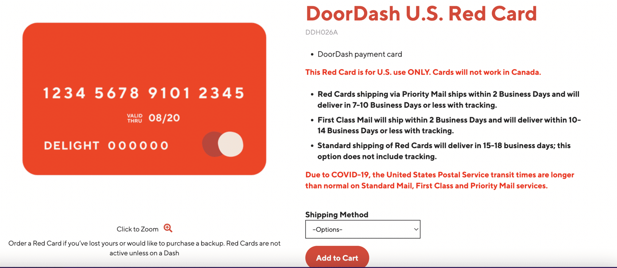 What Is A DoorDash Red Card? - Financial Panther