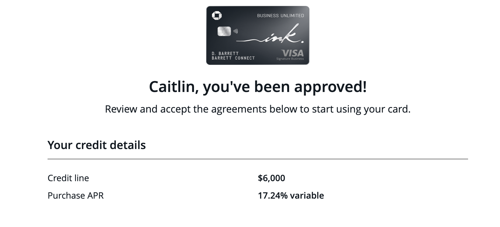 My Recent Chase Ink Unlimited Approval Experience (While Having Open ...